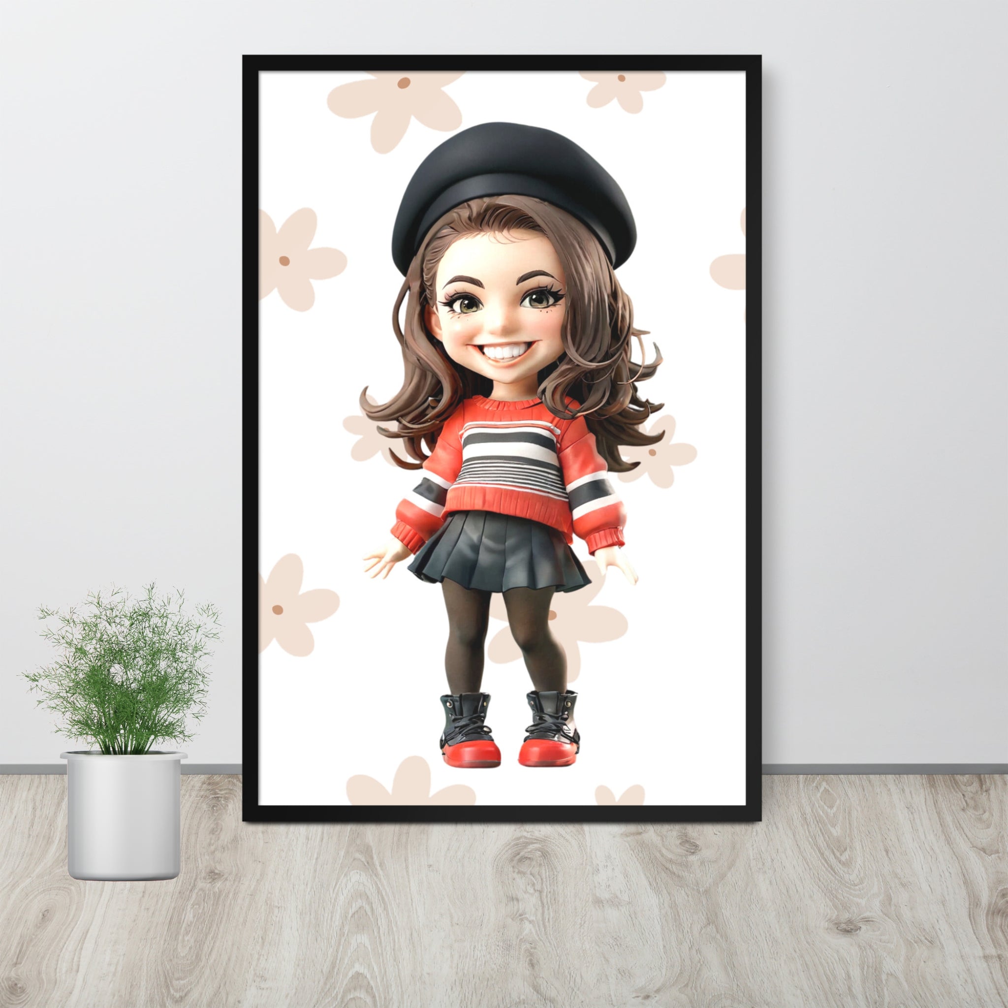 Custom Portraits -Casual Style Custom Cartoon Poster Just Made for You ...